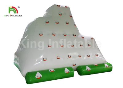 China Commercial Heat Seal PVC Inflatable Water Toy / Floating Iceberg For Entertainment for sale