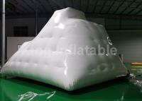 China Commercial Heat Seal PVC Inflatable Water Toy / Floating Iceberg For Entertainment for sale