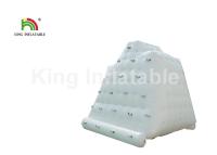 China 0.9mm PVC Tarpaulin 3 x 2m Inflatable Water Toy / Inflatable Floating Iceberg for sale