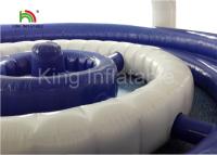 China Customized 8 * 5m Waterproof Inflatable Water Toys With Tent Cover CE SGS EN71 for sale