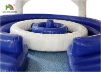 China Customized 8 * 5m Waterproof Inflatable Water Toys With Tent Cover CE SGS EN71 for sale