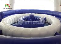 China Customized 8 * 5m Waterproof Inflatable Water Toys With Tent Cover CE SGS EN71 for sale