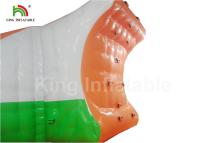 China Customized 9 * 7.5 m Inflatable Diving Tower With Slide Water Toy For Water Park for sale