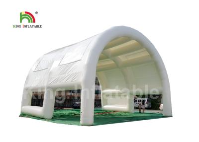 China Water - Proof PVC 40 * 10m White Giant Inflatable Cube Tent For Wedding Parties for sale