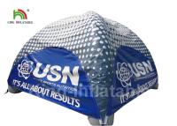 China Air Tight Sealed 6m Inflatable Party Tent With Side Walls For Rental Business for sale