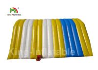 China Customized Outdoor 32.81ft Inflatable Event Tent With Yellow Arch Shaped for sale