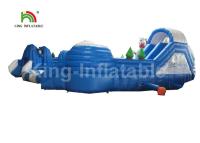 China Custom Polar Bear White Giant Inflatable land Water Park Durable Odourless for sale