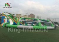 China Outdoor Crocodile Kids Inflatable Water Park Floating Aqua With Digital Printing for sale