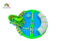 China Outdoor Crocodile Kids Inflatable Water Park Floating Aqua With Digital Printing for sale