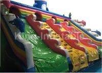 China Rainbow Slide Ocean Inflatable Water Parks For Adult And Kids 1 Years Warranty for sale
