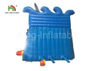 China Grey Megalodon Adult & Kids Inflatable Water Parks With Slide For Outdoor for sale