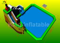 China 0.9mm PVC Inflatable Water Parks Pirate Ship Type / Inflatable Water Activities for sale