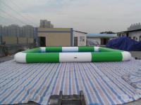 China Outdoor PVC Above Ground Inflatable Swimming Pools for Amusement Water Park for sale