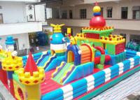 China Outdoor Inflatable Amusement Park / Children Playground Equipment For Kids for sale