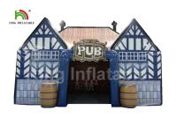 China Outdoor Pub Cabin 8 X 6m Airtight Inflatable Event Tent With Digital Printing for sale