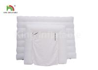 China Square Outdoor Rental Inflatable Event Tent / 210D Oxford Fabric Outside Party Tents for sale