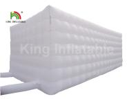 China Square Outdoor Rental Inflatable Event Tent / 210D Oxford Fabric Outside Party Tents for sale