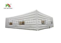 China White Color 11 X 6m Inflatable Cube Tent For Rental / Advertising Inflatable Booth for sale