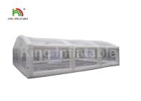 China Trade Show Folding Transparent Inflatable Event Tent With Logo Printing Fire - Retardant for sale