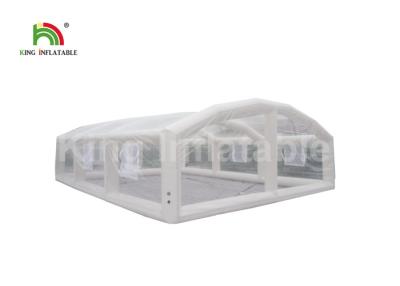 China Trade Show Folding Transparent Inflatable Event Tent With Logo Printing Fire - Retardant for sale