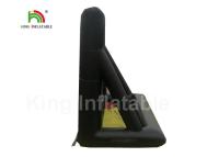 China CE Custom Black PVC 10m Inflatable Projector Screen, Inflatable Outdoor Movie Screen for sale