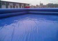 China Double Layers PVC tarpaulin Inflatable Swimming Pools Above Ground for Household for sale