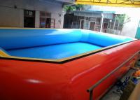 China Blue PVC Inflatable Swimming Pools for sale