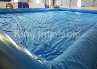 China Giant Rectangular 20 X 15m Inflatable Swimming Pools Durable And Airtight for sale