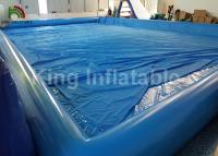 China Giant Rectangular 20 X 15m Inflatable Swimming Pools Durable And Airtight for sale