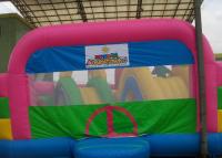 China Inflatable obstacle course combo with bouncer , Colorful Kids Fun city for sale