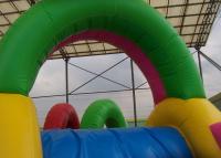 China Inflatable obstacle course combo with bouncer , Colorful Kids Fun city for sale