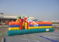 China Attractive Huge Fun City Inflatable Amusment Park For Children / Kids Paradise for sale