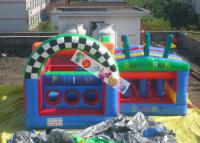 China Kids Inlfatable Amusement Parks Inflatable Run Chasing Race Fun City / Durable And Safety for sale