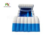 China PVC Tarpaulin Spray Blow Up Water Slide For Pool Customized Ocean Theme for sale