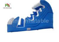 China PVC Tarpaulin Spray Blow Up Water Slide For Pool Customized Ocean Theme for sale
