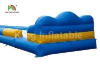 China Dragon Stype Blue Large Inflatable Water Slide For Adults In Aquatic Park for sale
