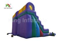China Plato PVC Double Inflatable Water Slide With Swimming Pool 1 Year Warranty for sale