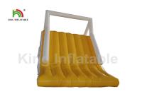 China CE / UL 0.9mm PVC Tarpaulin Durable Inflatable Water Toy Floating Slide For Adults for sale