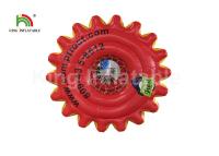 China PVC Colorful Customized Inflatable Water Rolling Ball Sport Game Toy For Water Park for sale