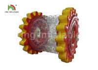China PVC Colorful Customized Inflatable Water Rolling Ball Sport Game Toy For Water Park for sale