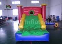 China Home Children Jumping Bouncy Castles With Slide / Inflatable Air Bouncer for sale