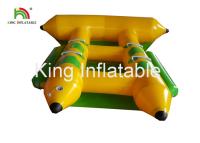China Commercial PVC Inflatable Towable Water Flying Fish Boat For 4 People for sale