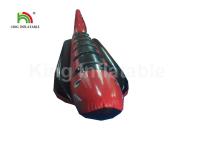 China Red Shark Inflatable Fly Fishing Boats , Airtight System 6 Man PVC Blow Up Raft for sale