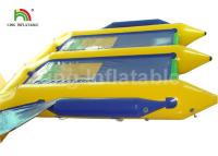 China 6 Person Seat Inflatable Flying Fish Tube Banana Boat For Summer Sport Water Game for sale