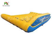 China PVC Material Crazy Towable UFO Inflatable Fly Fishing Boats Safe And Environment for sale