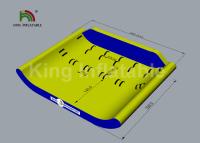 China PVC Material Crazy Towable UFO Inflatable Fly Fishing Boats Safe And Environment for sale