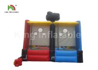 China Customized Basketball Shooting Inflatable Sports Games For Adults CE / UL Approved for sale