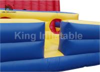 China Commercial Outdoor Inflatable Sports Games / Bouncer Rock Climbing Wall for sale
