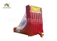 China Red Triple Basketball Hoop Shoot Inflatable Sports Games For Rent Fire - Retardant for sale