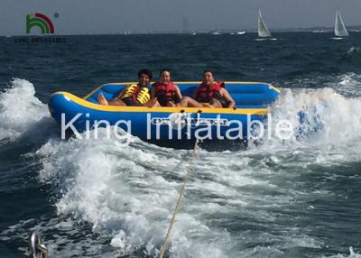 China PVC Material Crazy Towable UFO Inflatable Fly Fishing Boats Safe And Environment for sale